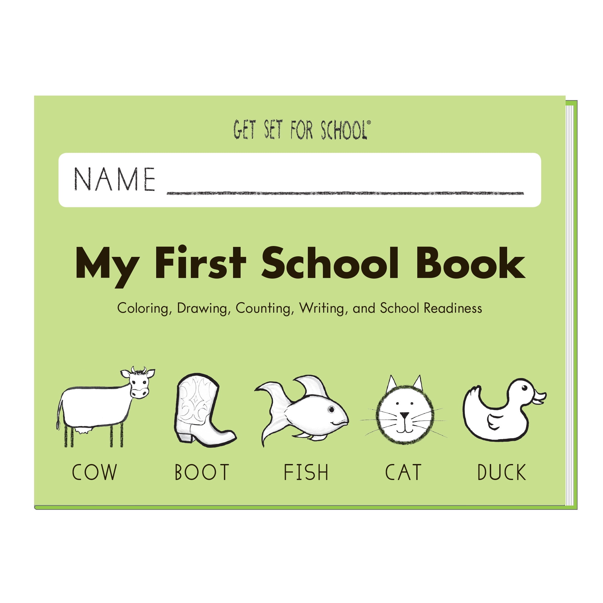 Handwriting Without Tears My First School Book, Pre-K Workbook for ...
