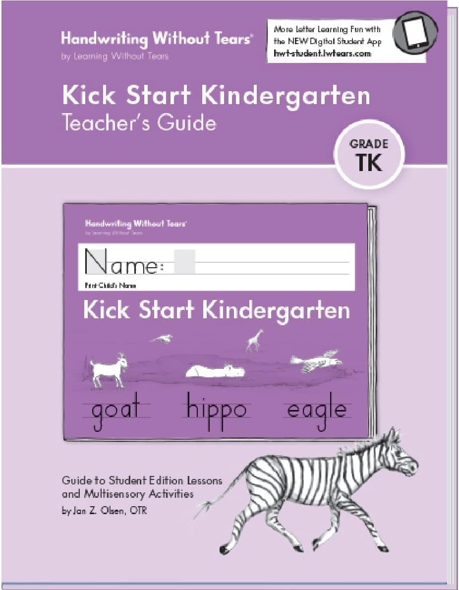 Learning Without Tears - Kick Start Kindergarten Teacher's Guide - Pre ...