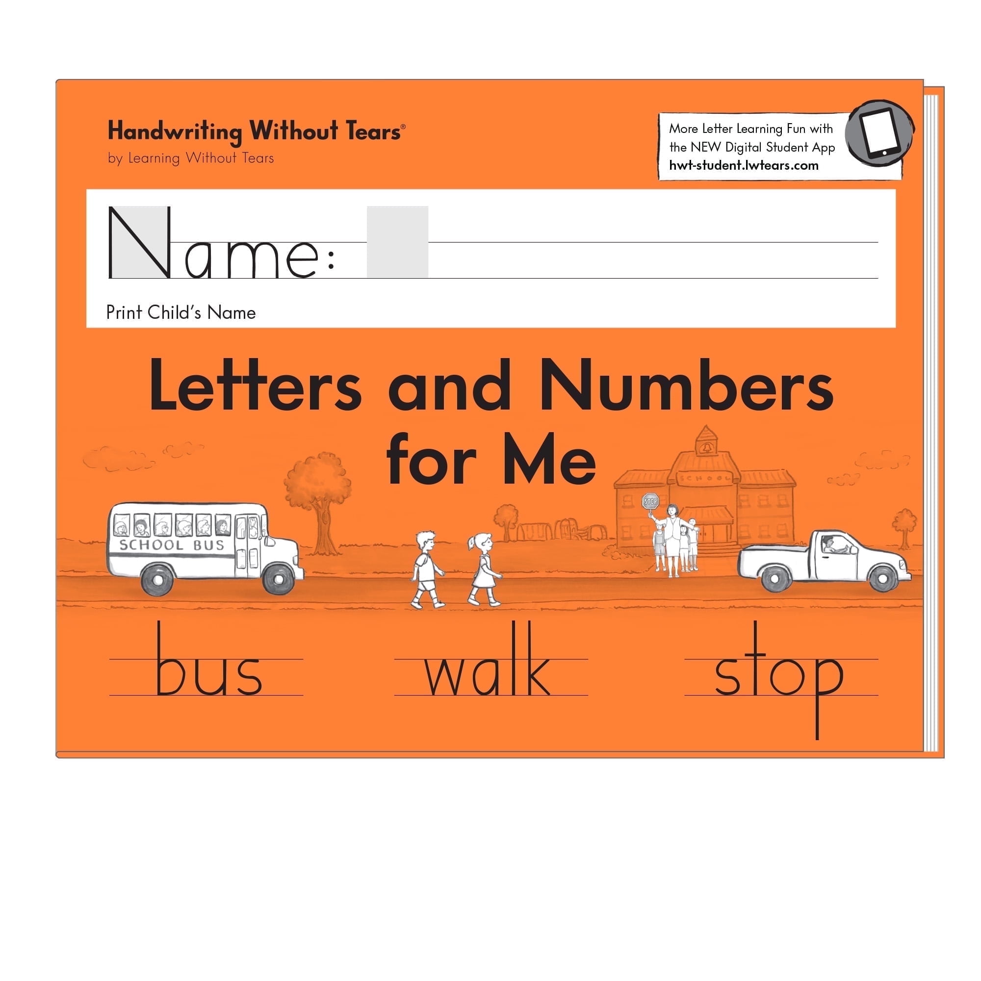 Learning Without Tears Letters and Numbers for Me Workbook ...