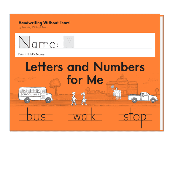 Learning Without Tears Letters and Numbers for Me Workbook ...