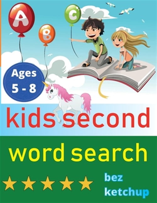 Pre-Owned Learning Word Search: kids second word search: Easy Large ...