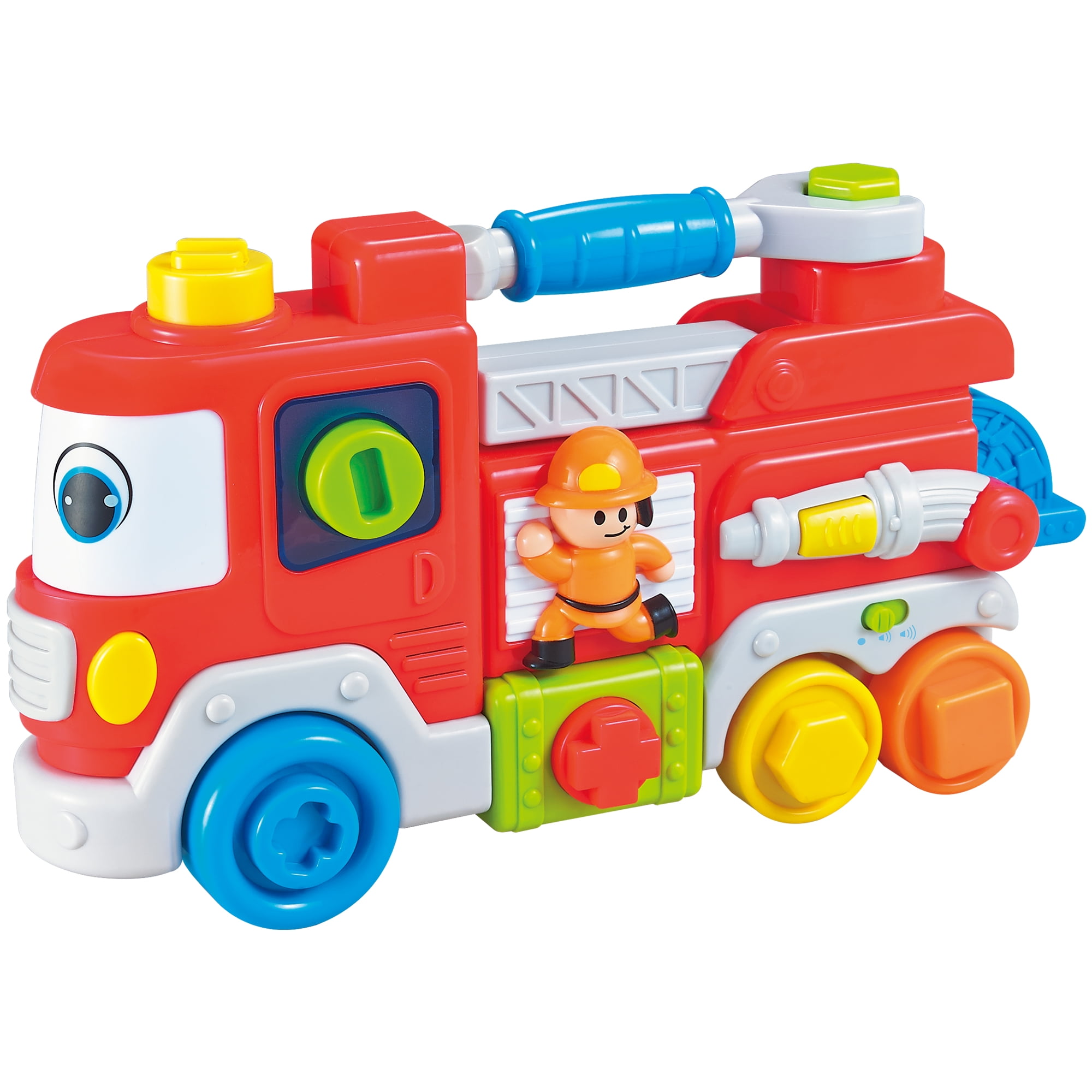 Learning Years Baby Light N Sound Fire Engine - Walmart.com