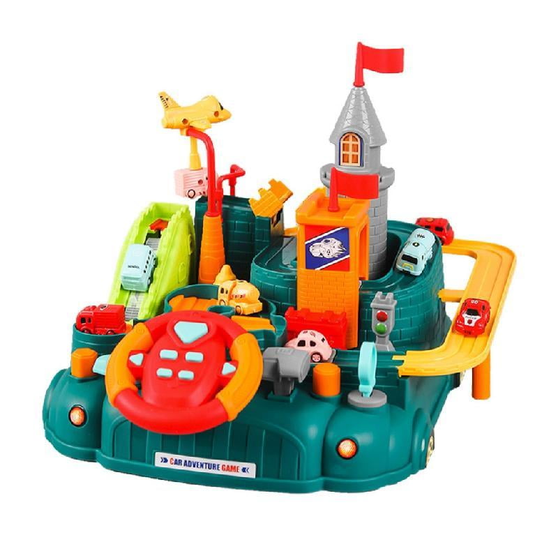 Learning and Educational Car Friction Powered Adventure Toy Racing Cars ...