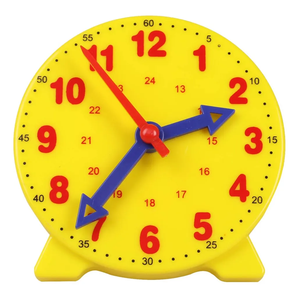 Learning clock, learning game clock, time teaching demonstration clock ...