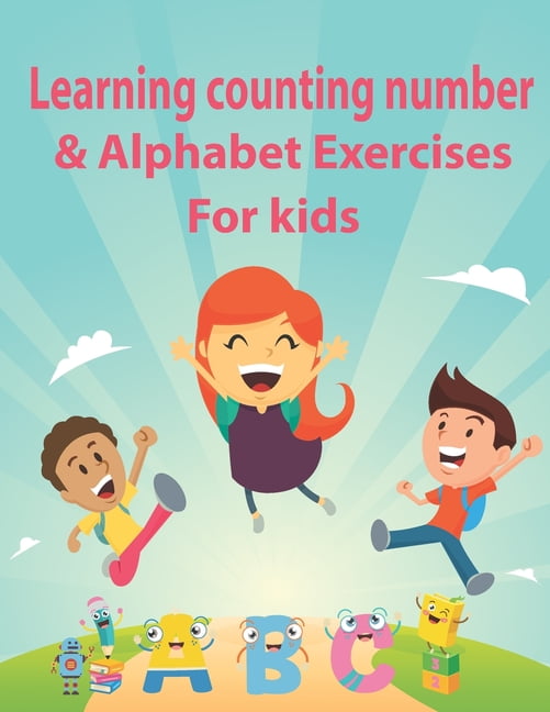 Learning counting number & Alphabet Exercises for kids (Paperback ...
