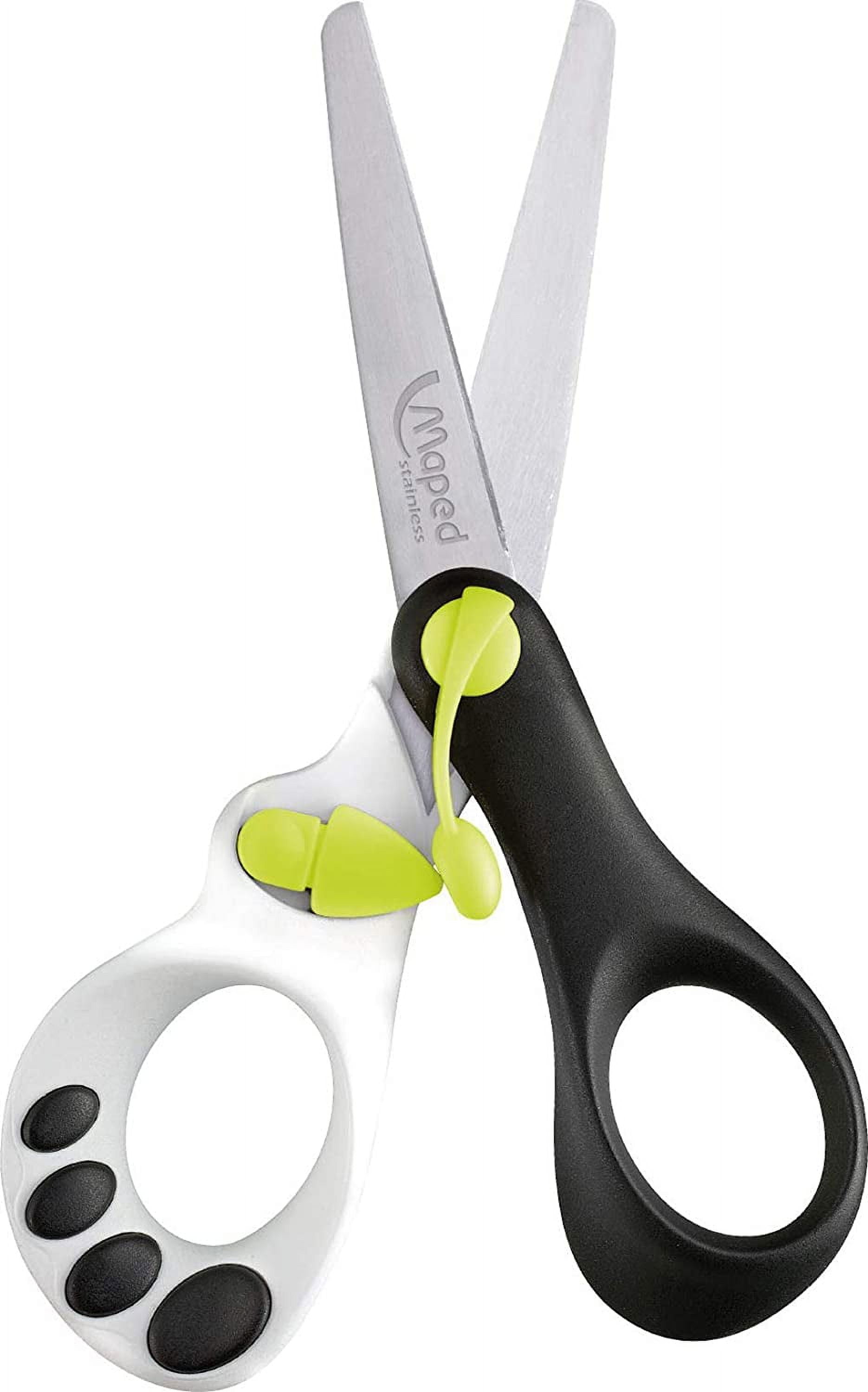 Learning scissors, for children, 18 cm, blunt tip, for right- and left ...