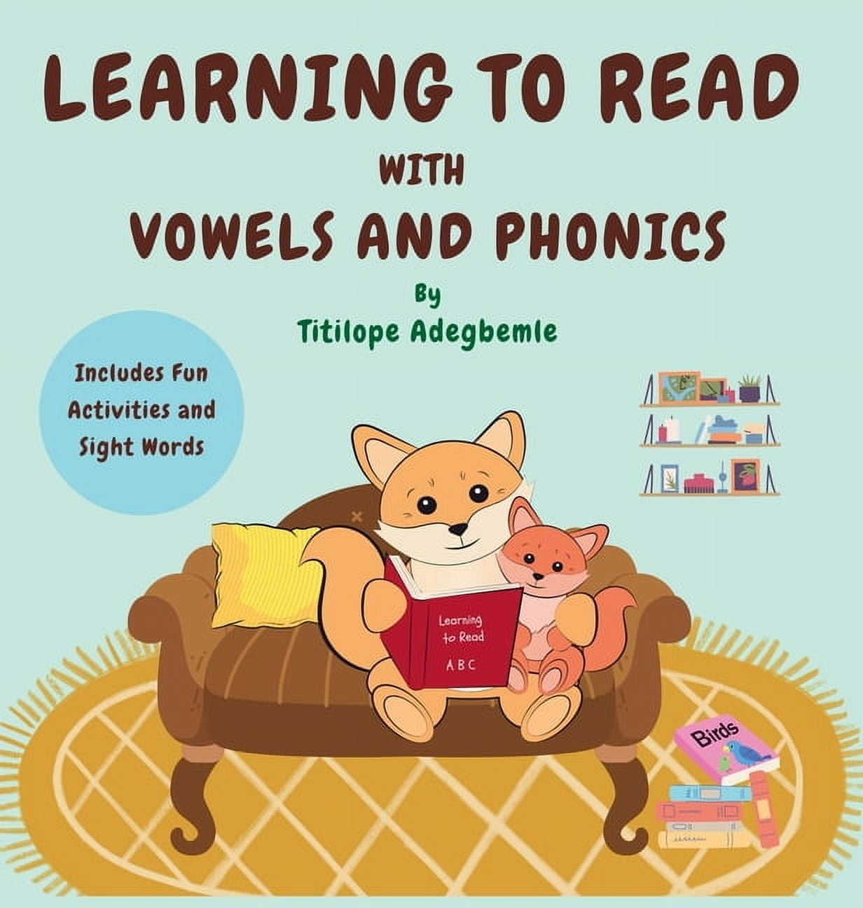 Learning to Read with Vowels and Phonics, (Hardcover) - Walmart.com