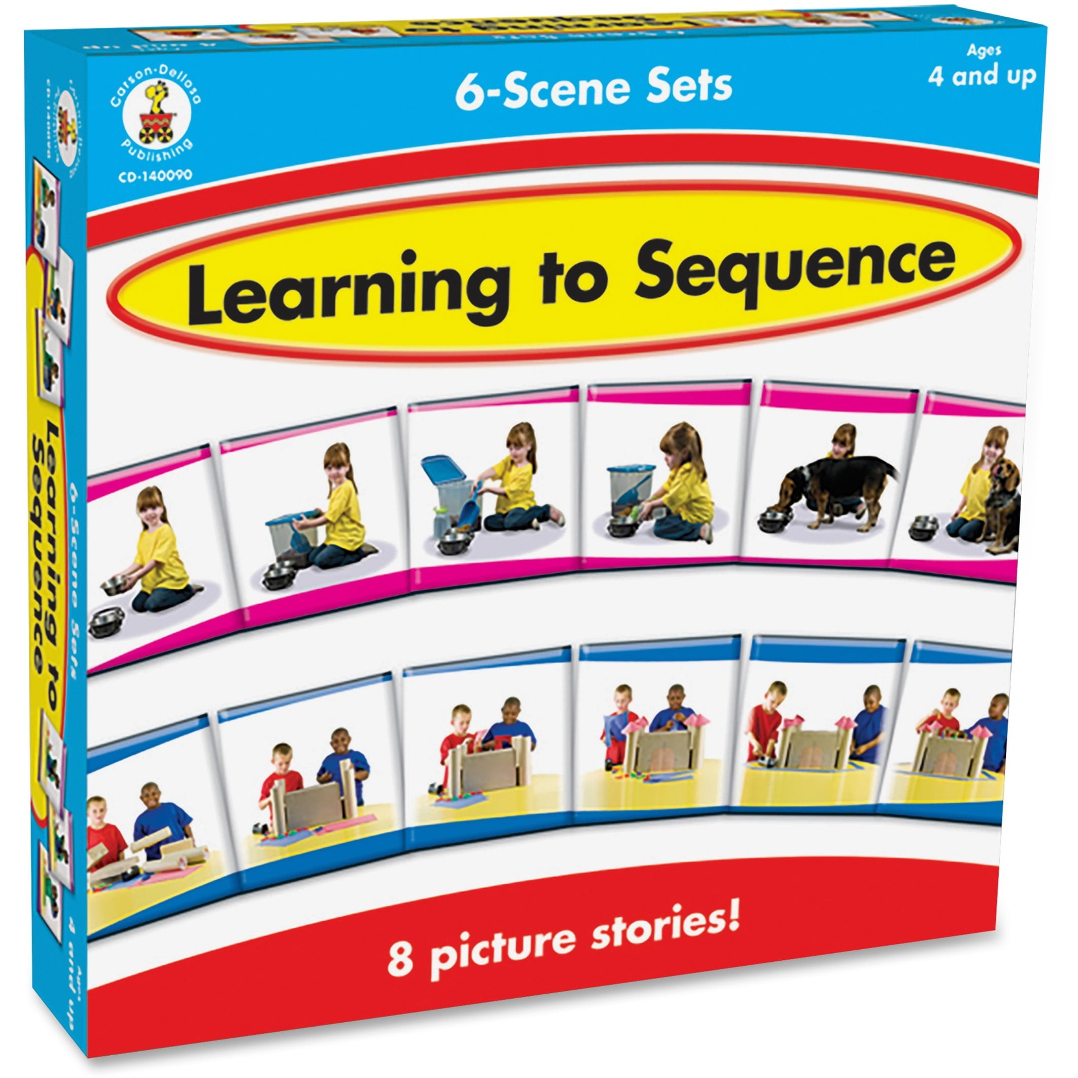 Learning to Sequence Game, 6-Scene Sets - Walmart.com