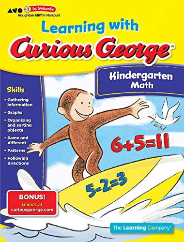 Learning with Curious George Kindergarten Math - Walmart.com