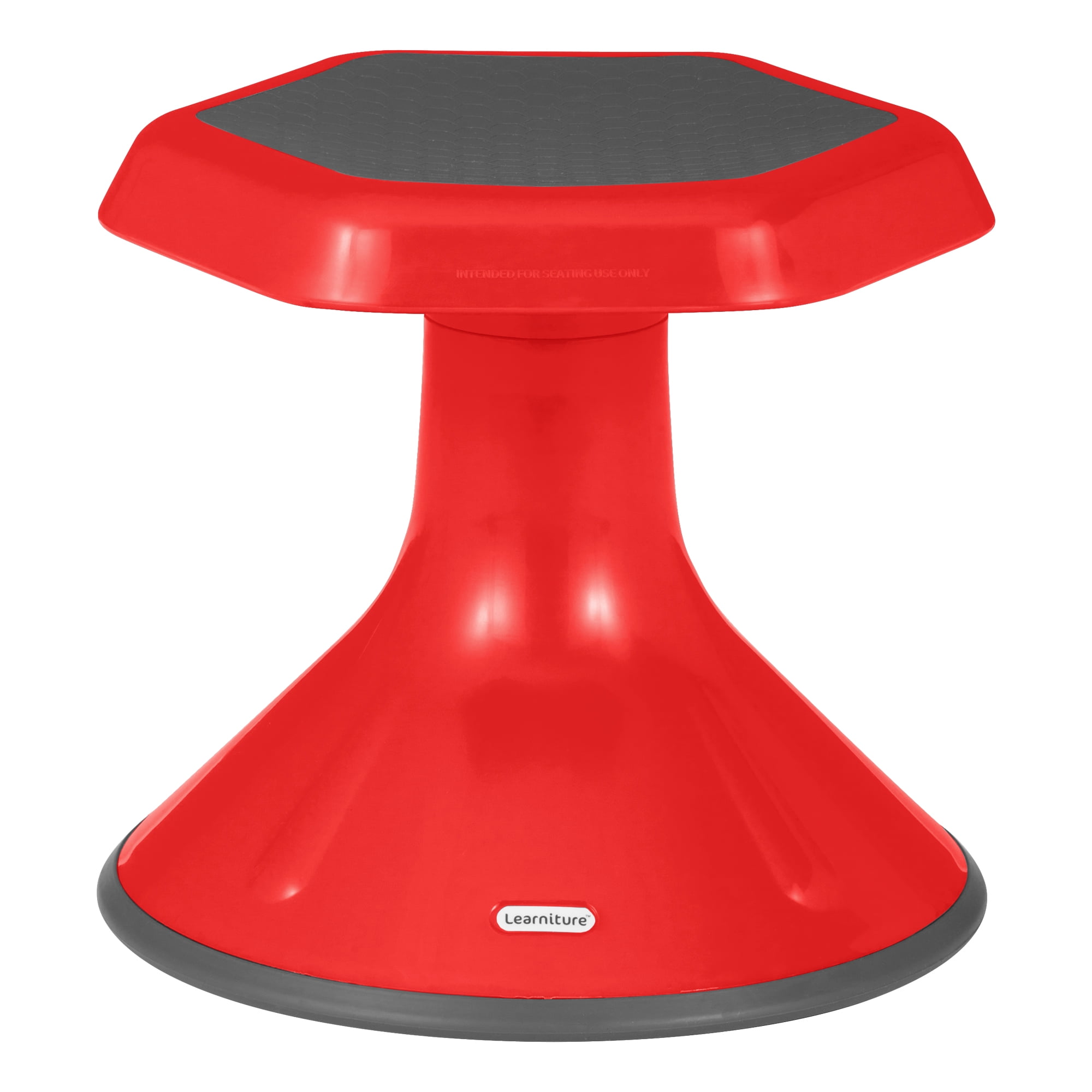 Learniture Learning Active Stool 12" Seat Height Red - Walmart.com