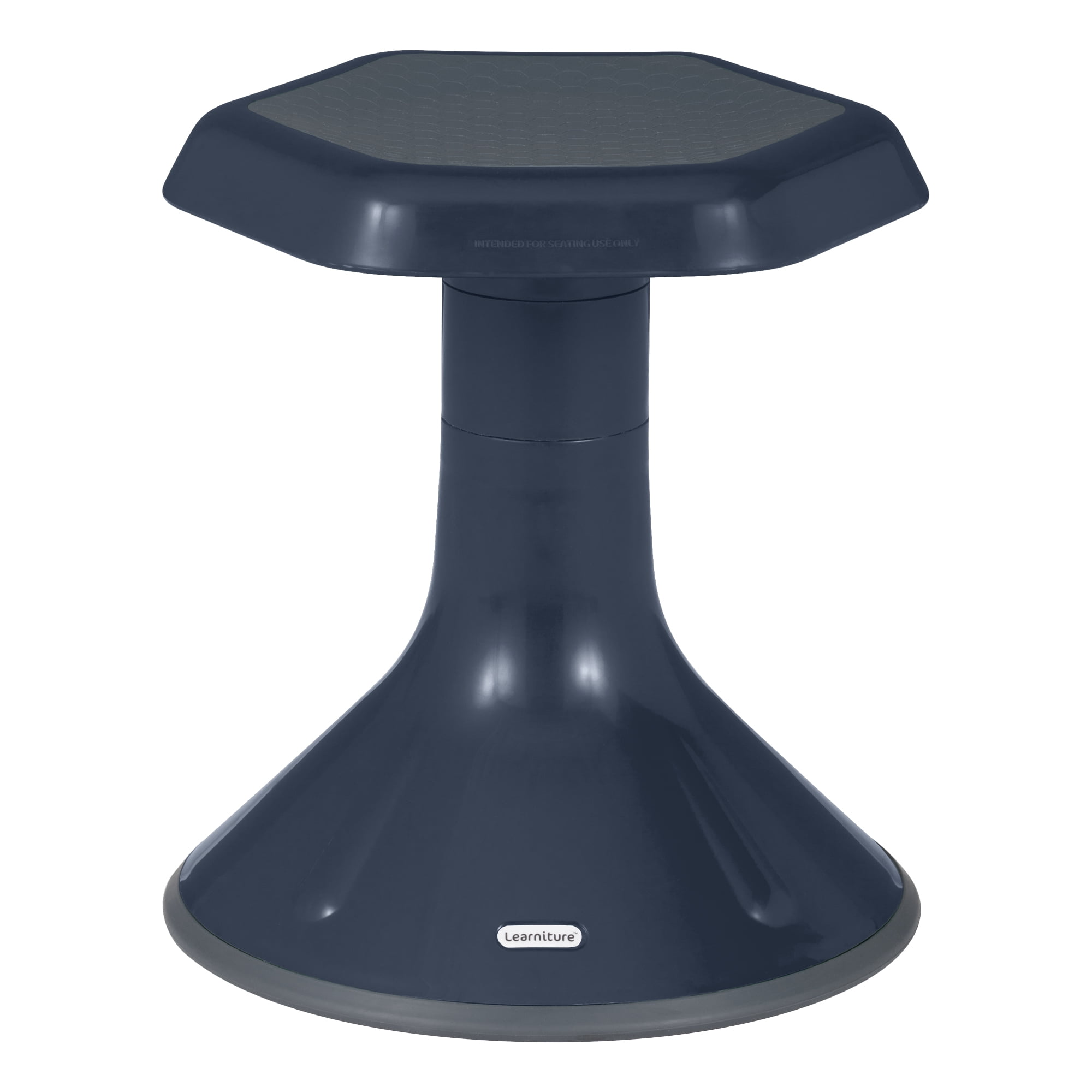 Learniture Learning Active Stool 15" Seat Height Navy - Walmart.com