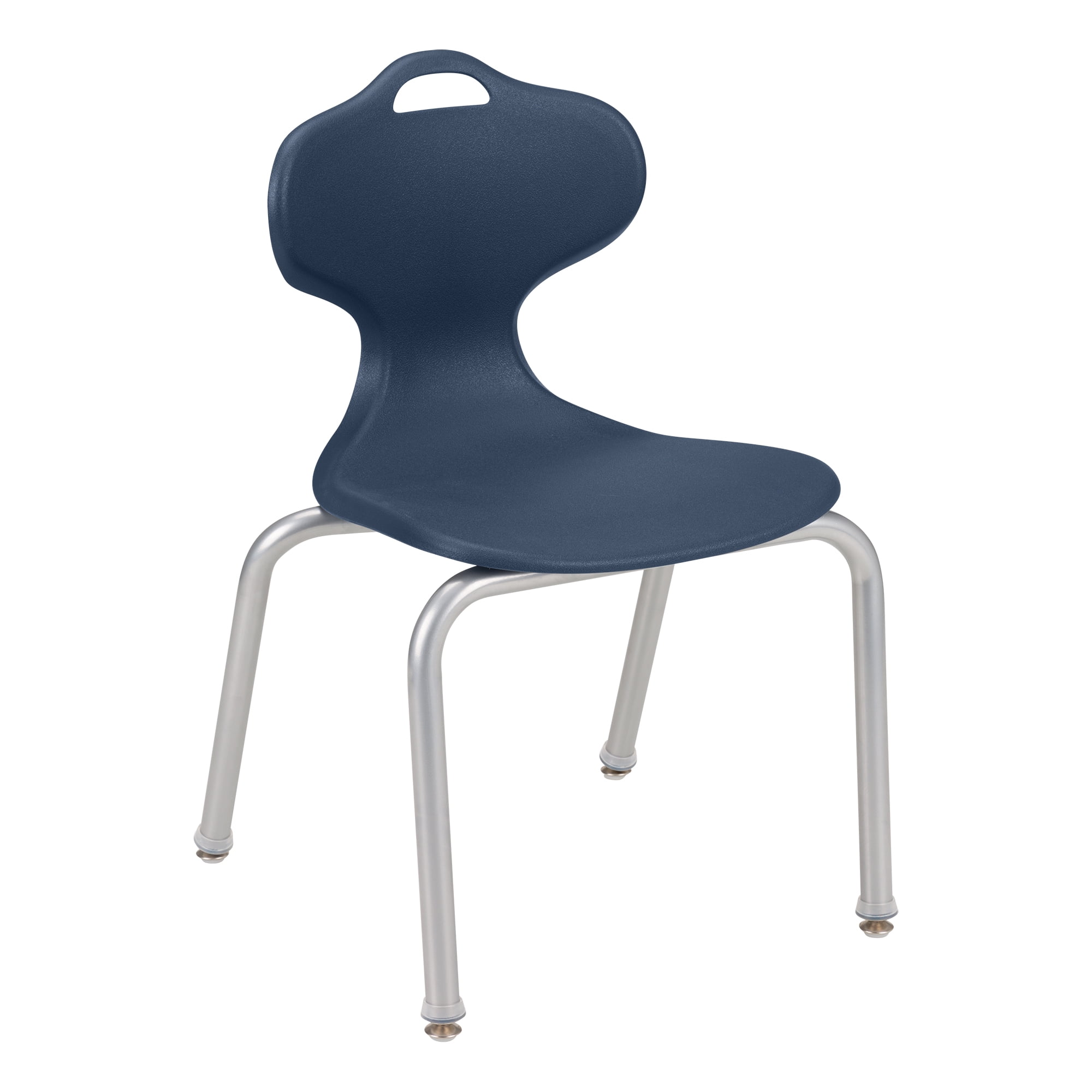 Learniture Profile Series School Desk Chair 16" Seat Height, Navy Pack ...