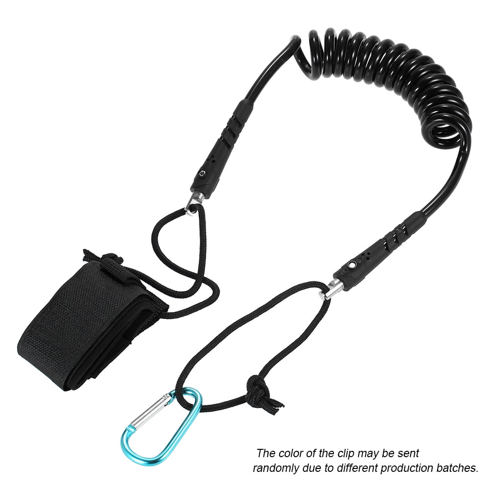 Leash Kayak Leash Elastic Coiled Paddle Leash For Kayak Canoe Rowing ...