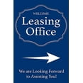 Leasing Office Economy A-Frame Sign 2 Feet Wide by 3 Feet Tall ...