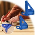Leatfisat 3D Multi Angle Measuring Ruler, 45/90 Degree Carpenter Square ...