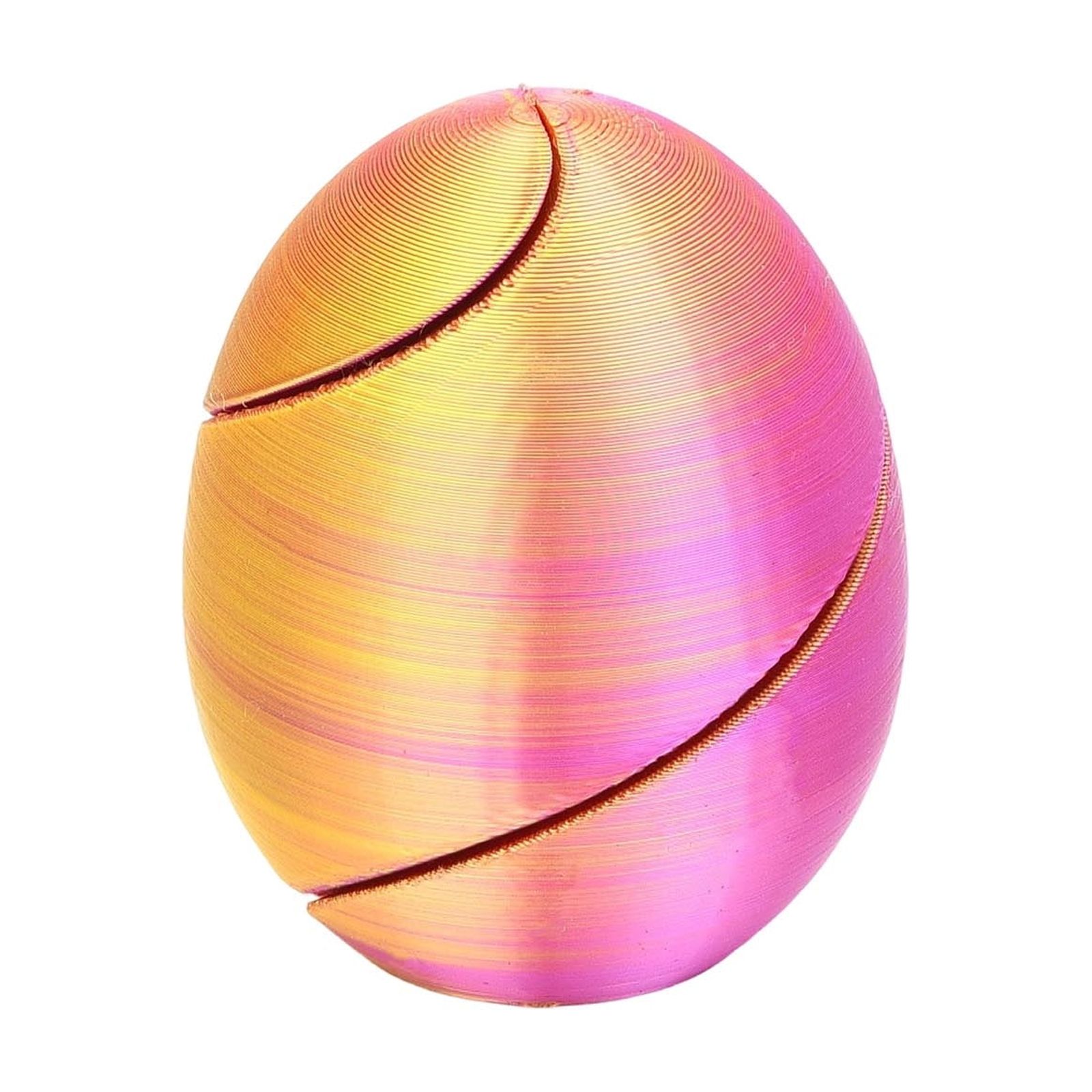 Leatfisat 3D Printed Spiral Anxiety Relief Egg, 1Pcs Unique Sensory ...