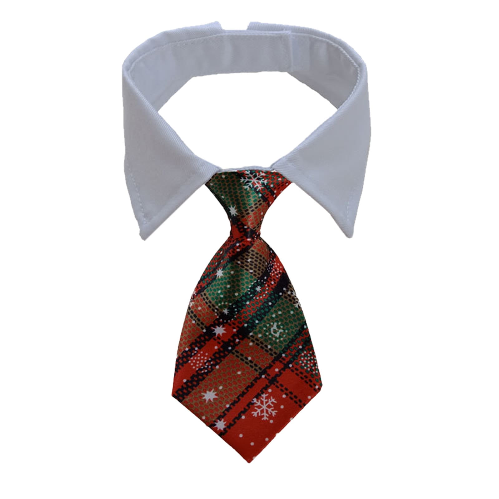 Leatfisat Christmas Excellent Dog Ties With Dog Bow Ties Bell Elastics ...