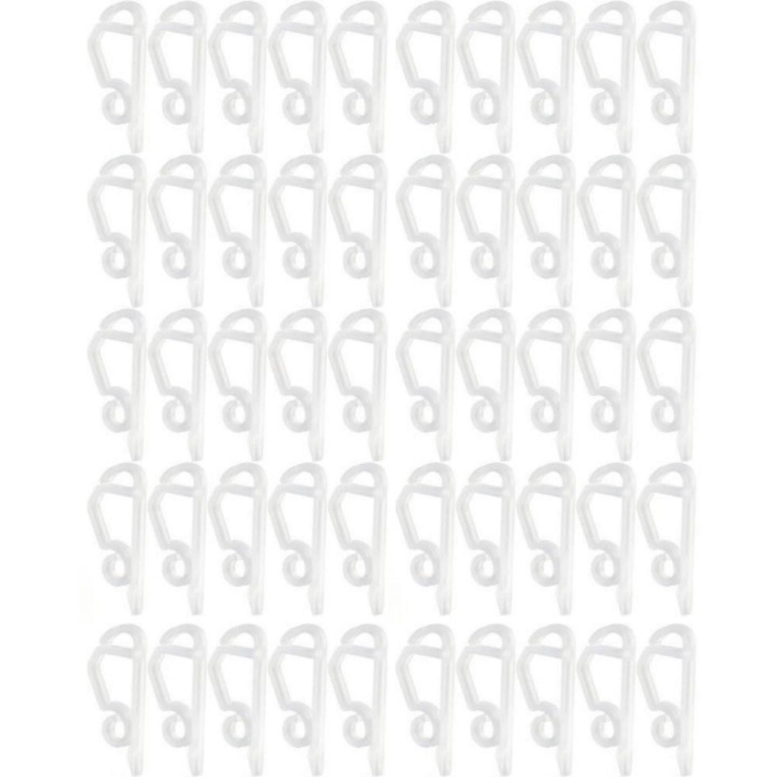 Leatfisat Home Decor 50 Pack Outdoor String Light Clips Slide & Hook ...