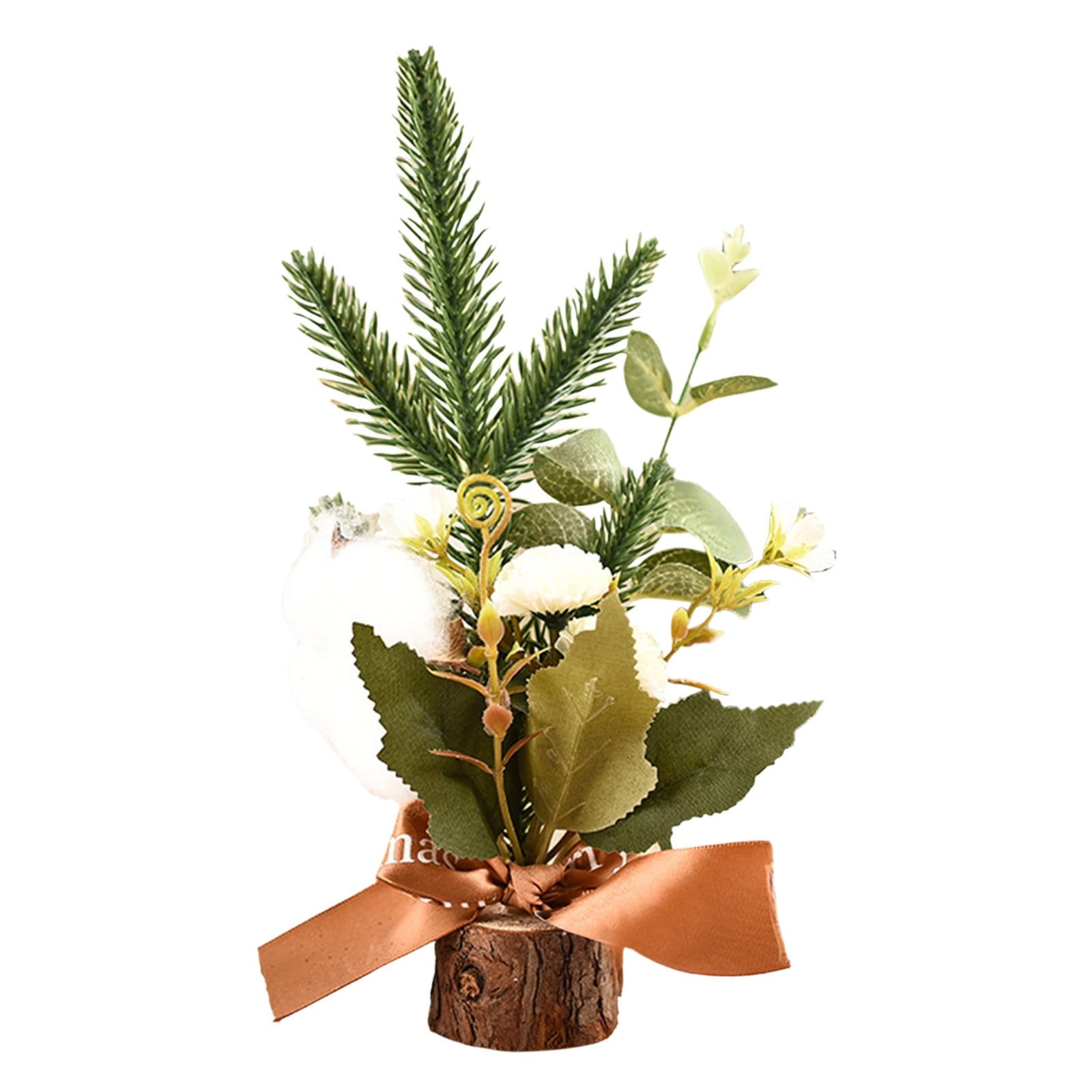Leatfisat Home Decor Mini Christmas Tree Table Decorations Trees ...