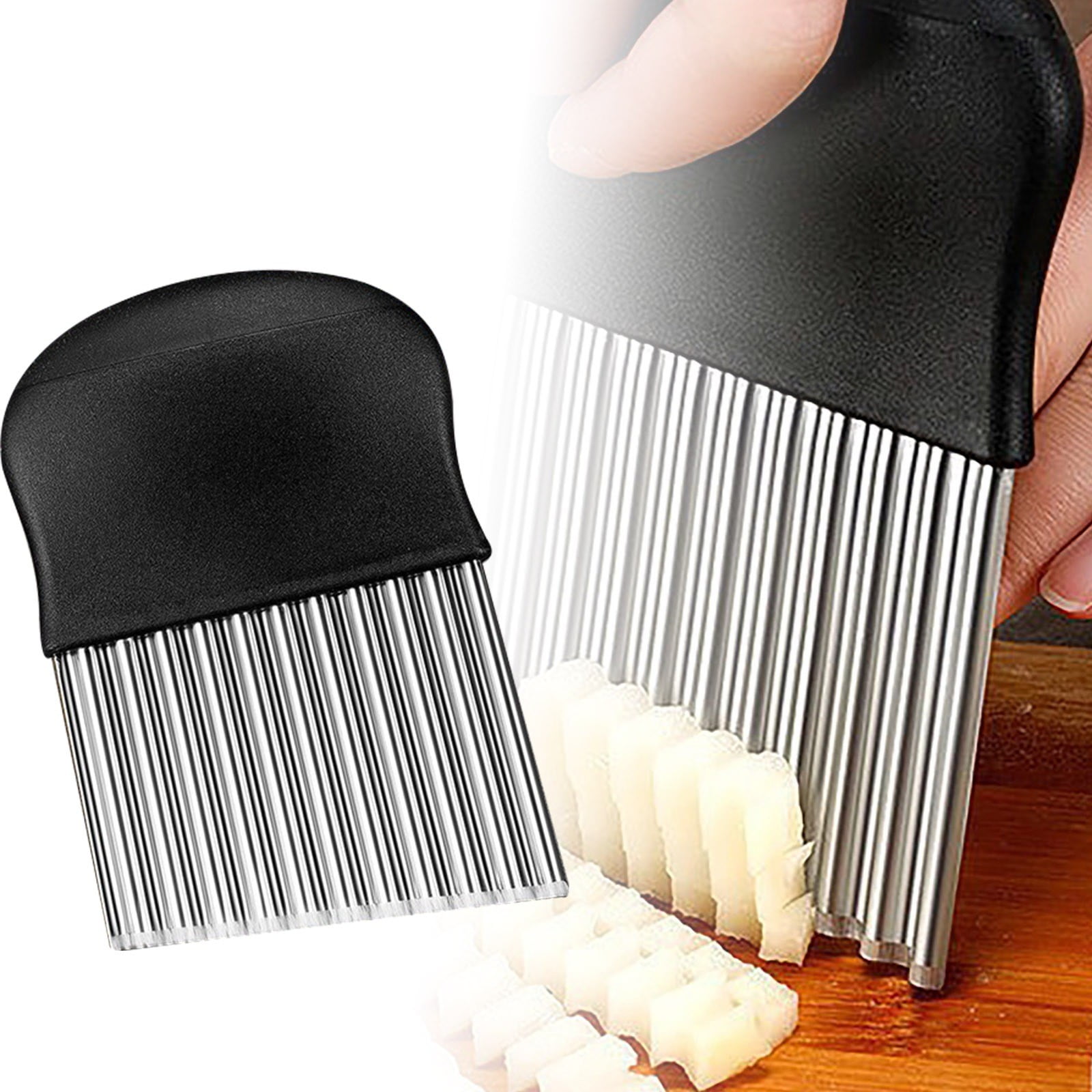 Leatfisat Kitchen Cutter Potato Wolf Tooth Shape Cutting Tool Food ...
