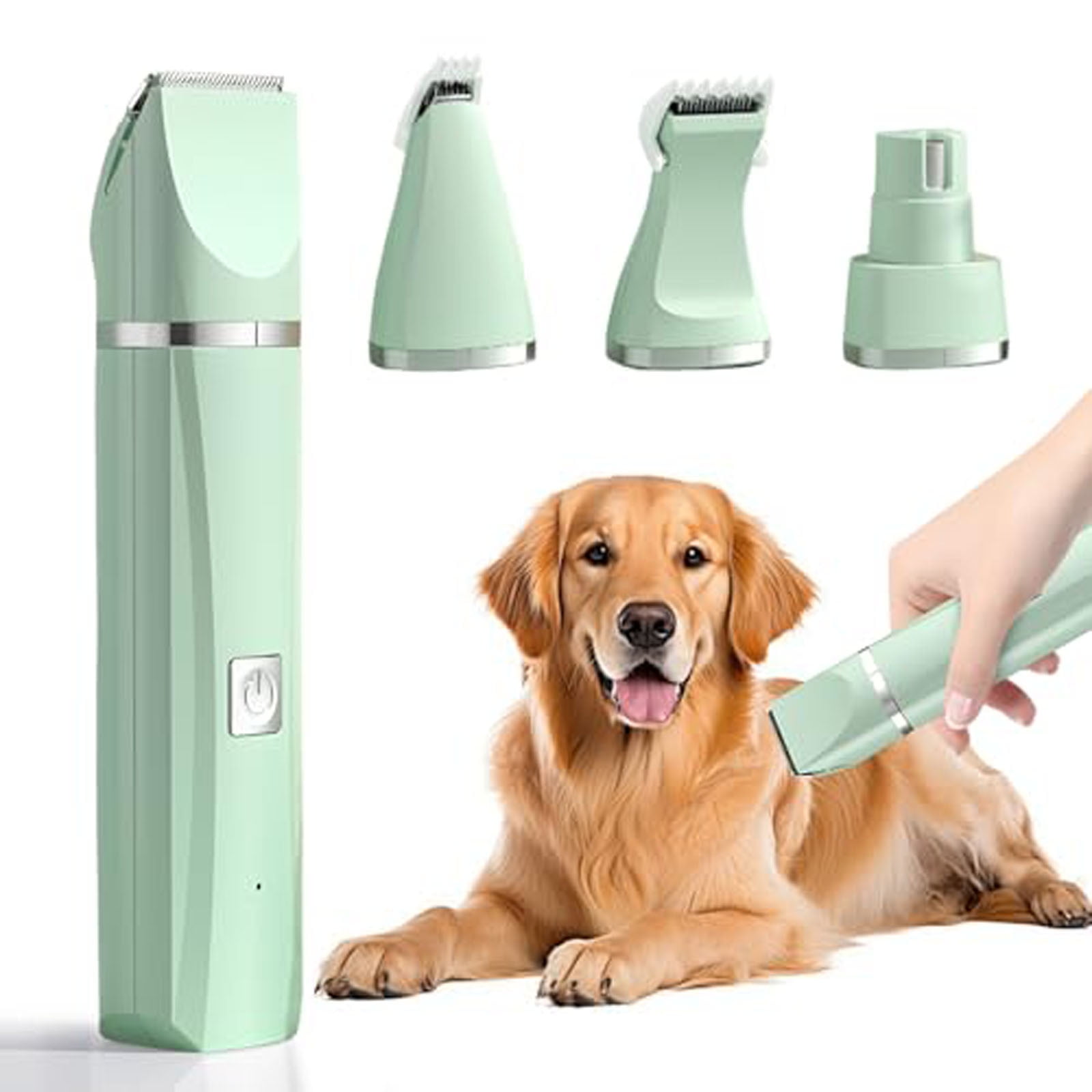 Leatfisat Pet 4 In 1 Pet Hair Shaver 2025 New E Lectric Dog Trimmer For ...
