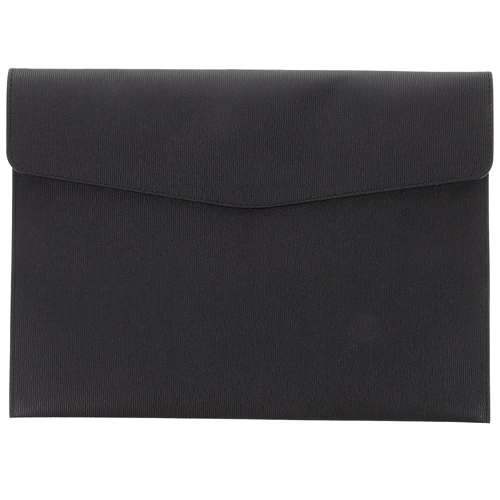 STRANDCHIC Black A4 File Folder - Compact, , Secure Document Organizer ...