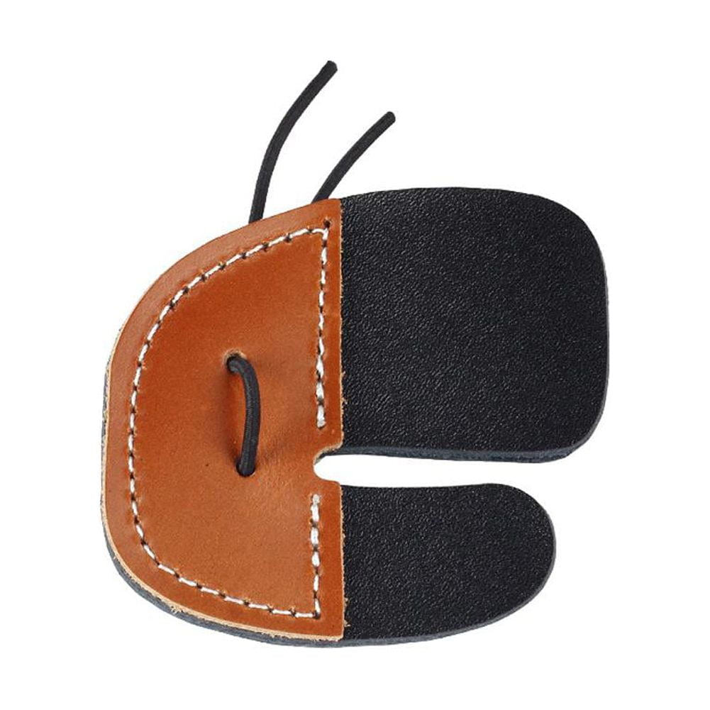 Leather Archery Finger Tab Guard Bowstring Protector Gear H9V0 m2u Bow ...