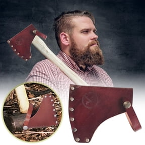 Leather Axe Handle Guard Collar Holster Axe Protector Covers for ...