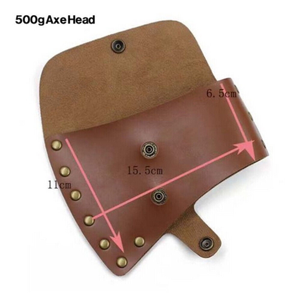 Leather Axe Holster Hatchet Head Cover Axe Sheath Blade Protector ...