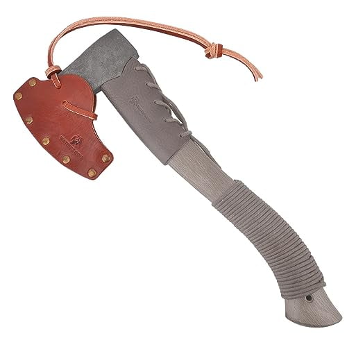 Leather Axe Sheath Cover, Vegetable-Tanned Cowhide Sheath for Axes and ...