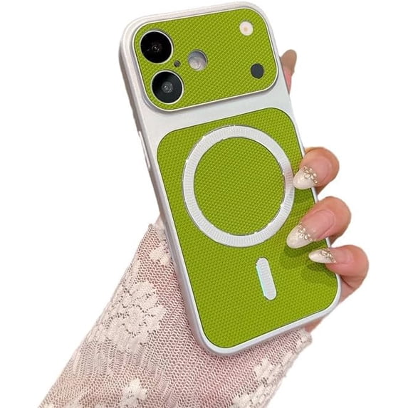 Leather Back Camera Protect Shockproof Magnetic Phone Case for iPhone ...