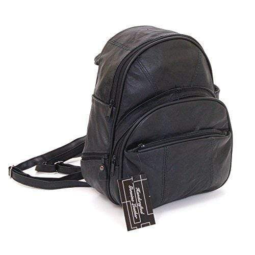Leather Backpack Purse Mid Size & Convertible into single strap sling ...