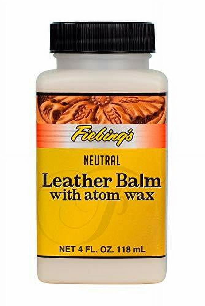 Fiebing's, Leather Balm with Atom Wax, 4 oz, Softening and Polishing ...