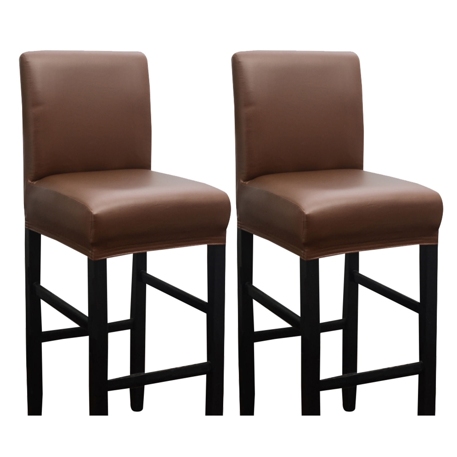Leather Bar Stool Cover, Pub Counter Stool Chair Slipcover Water ...
