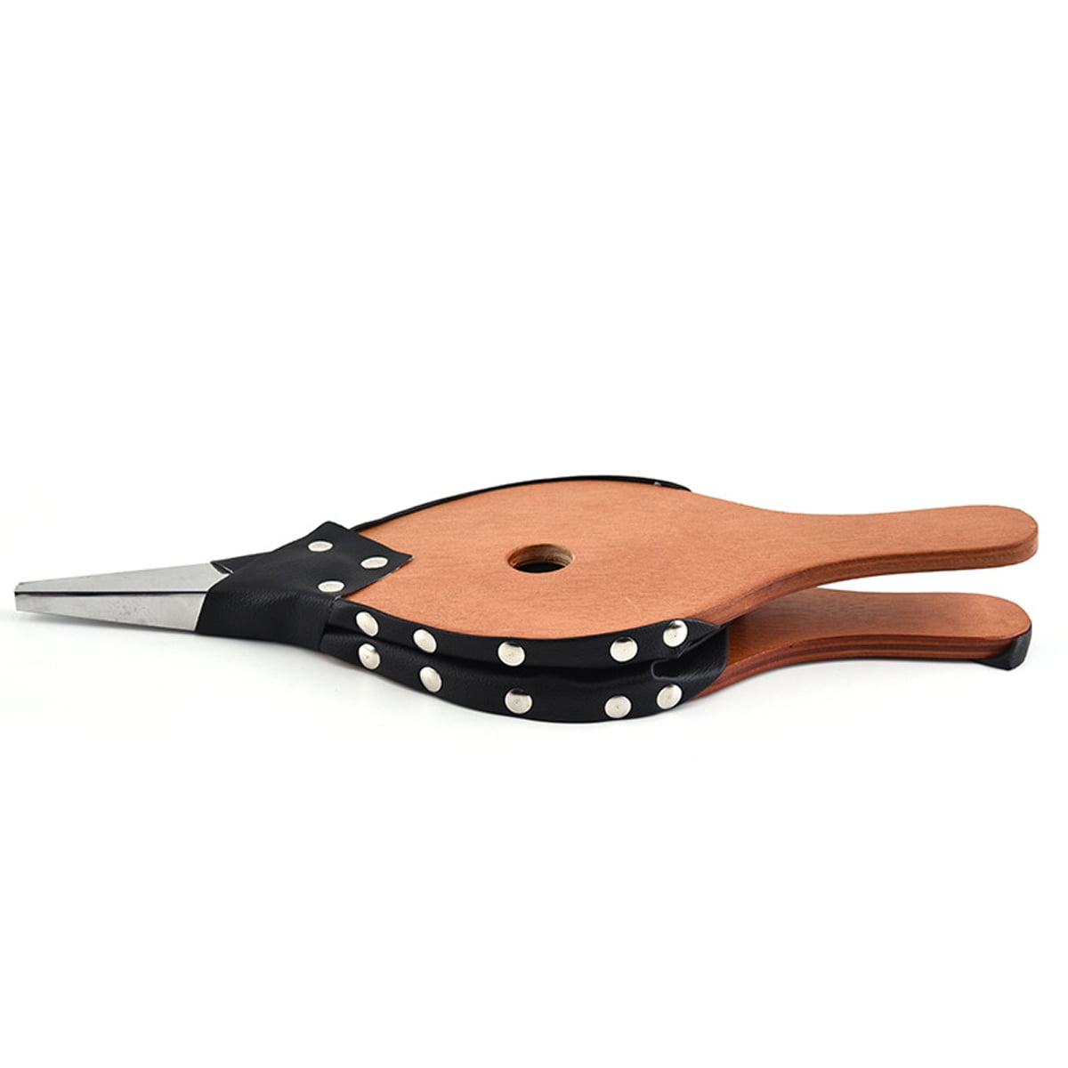 Leather Bellows, Quality Wood Fireplace Bellows with Hanging Strap, Air ...