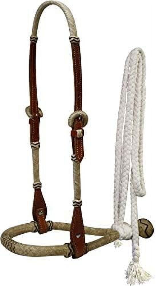 Leather Bosal Hanger w/Rawhide Bosal & Mecate - Walmart.com