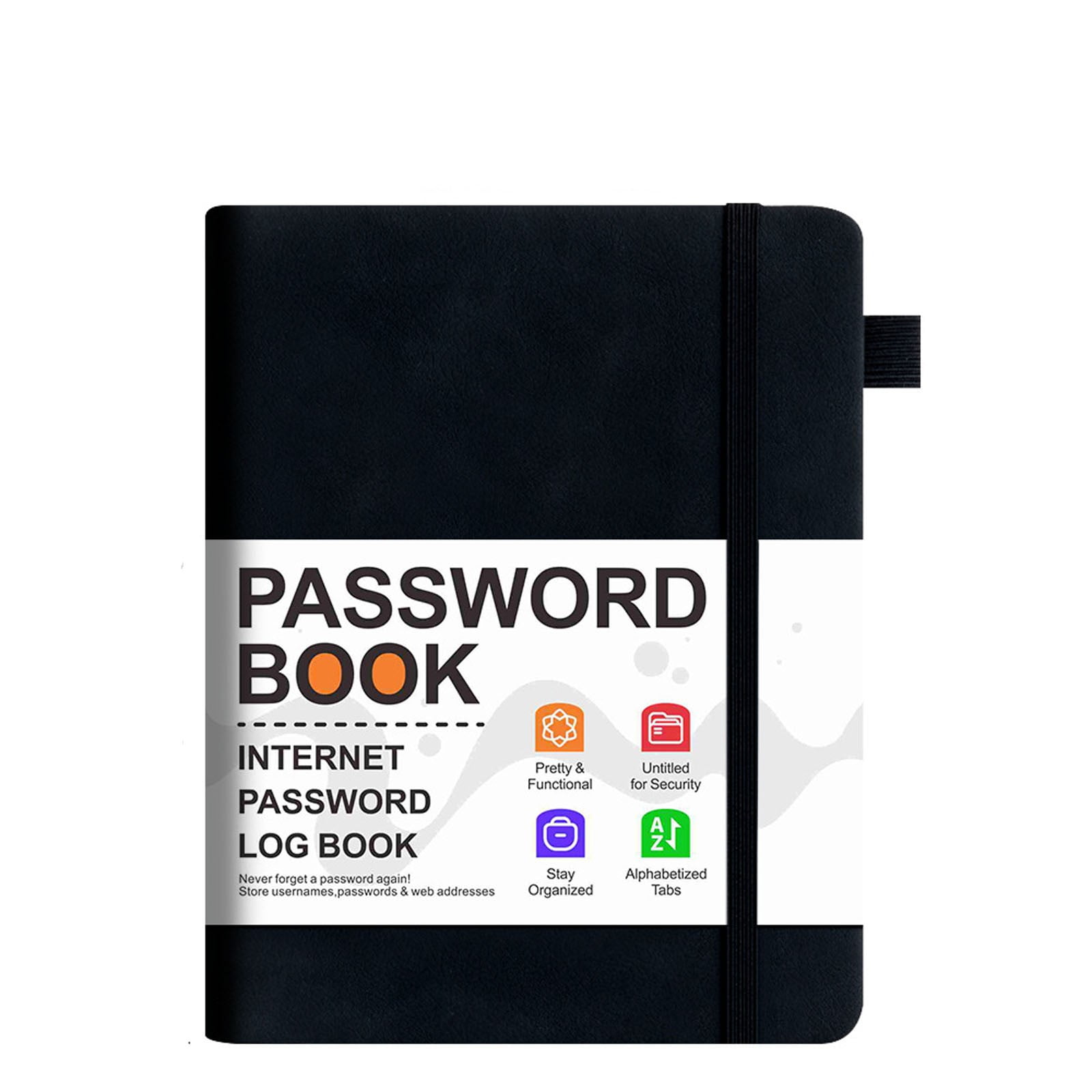 GBAYXJ Password Book With Alphabetical Tabs Password Book For Seniors ...