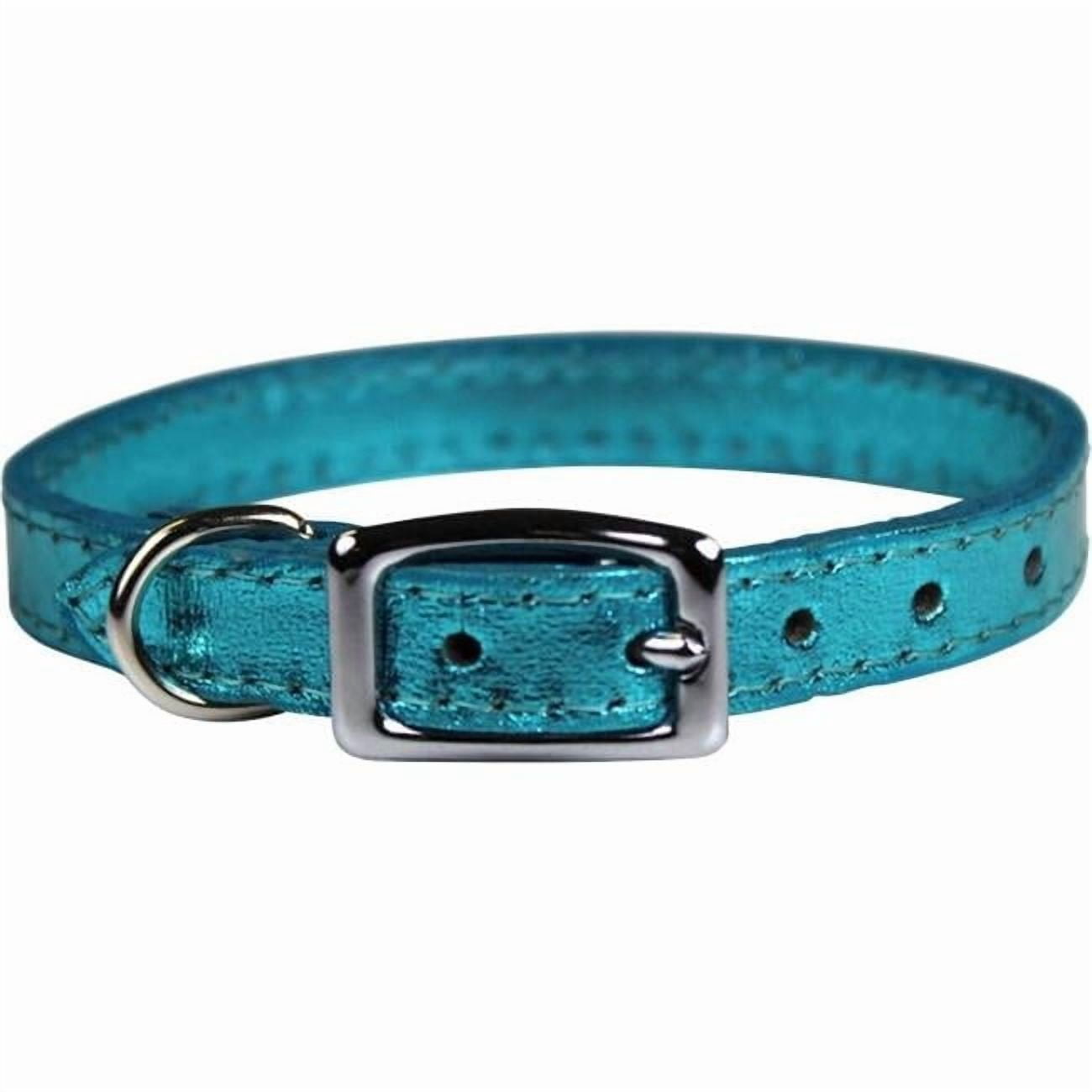 Leather Brothers 3831-MTQ 0.37 x 7-9 in. Pocket Pups Leather Collar ...