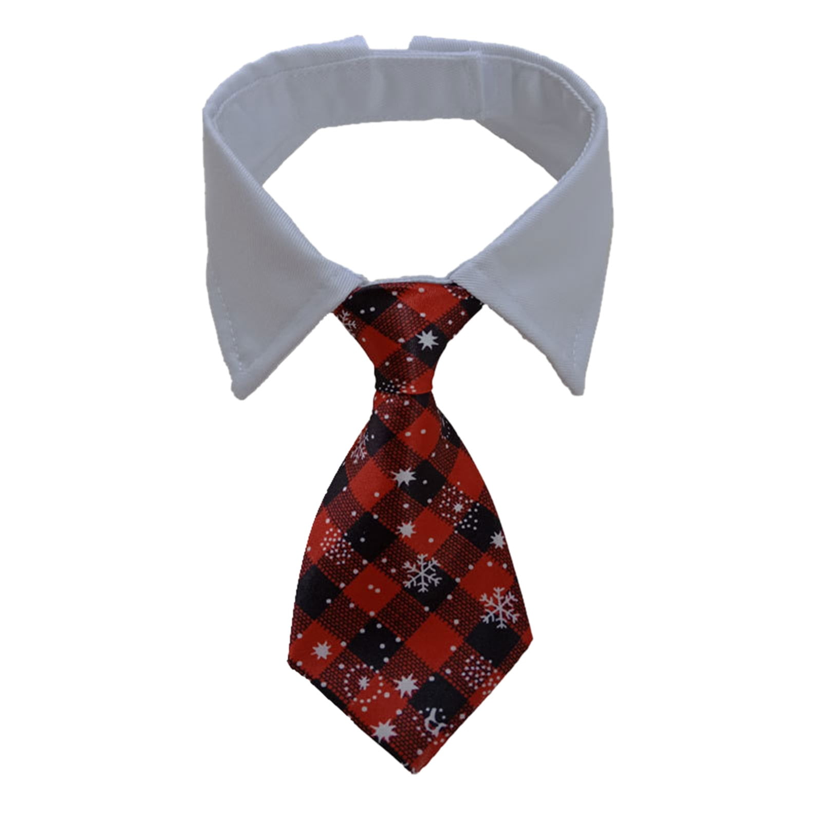 Leather Buckle Dog Collar Christmas Excellent Dog Ties With Dog Bow ...