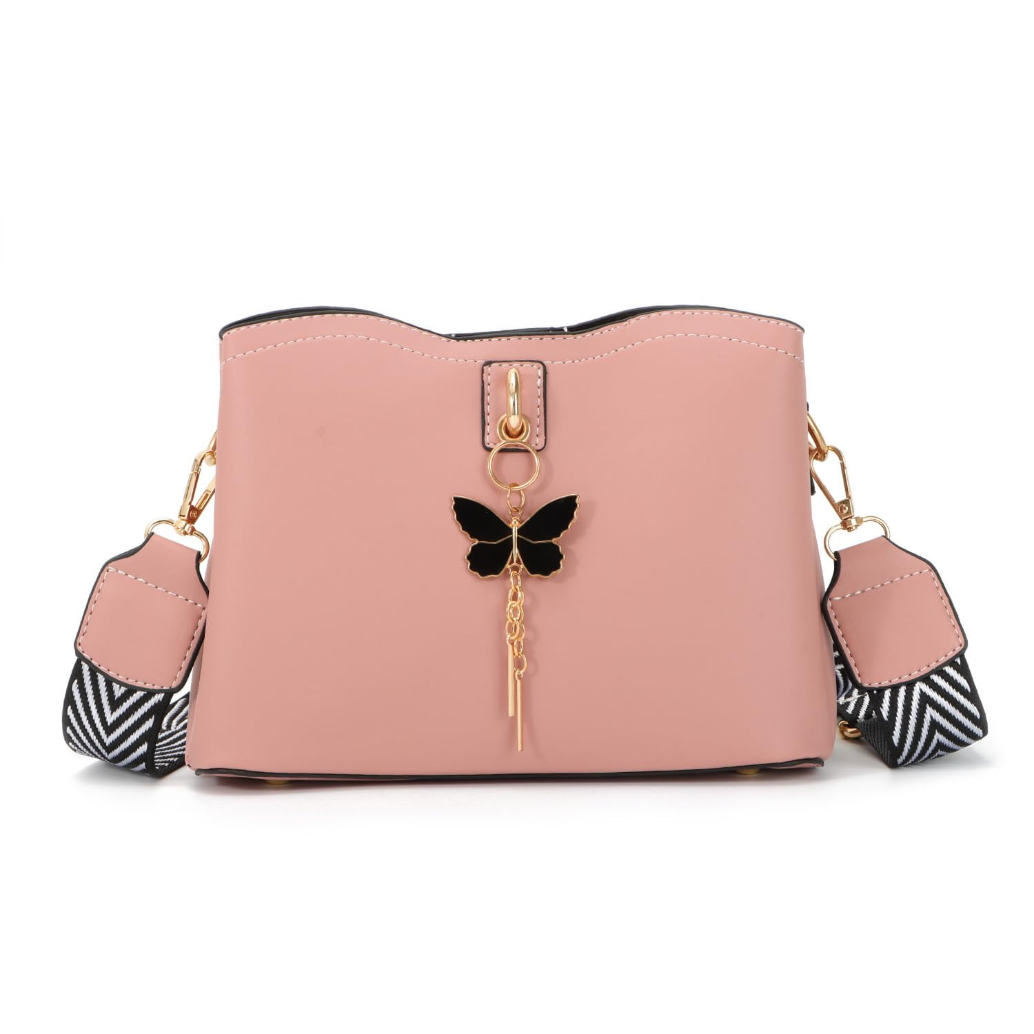 Leather Butterfly Purse for Women Small Trendy Crossbody Shoulder Bag ...