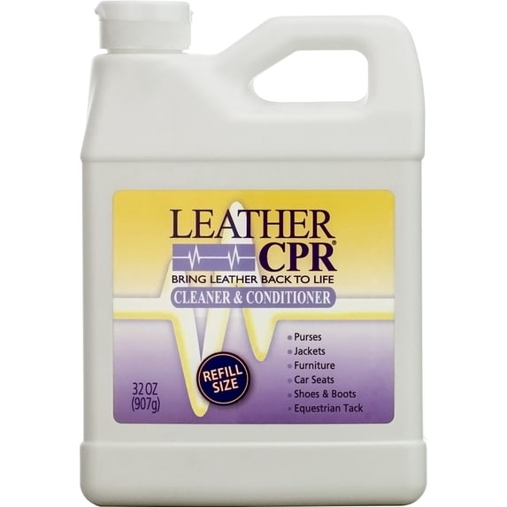 Leather CPR Cleaner & Conditioner, 32 oz, Clear - Walmart.com