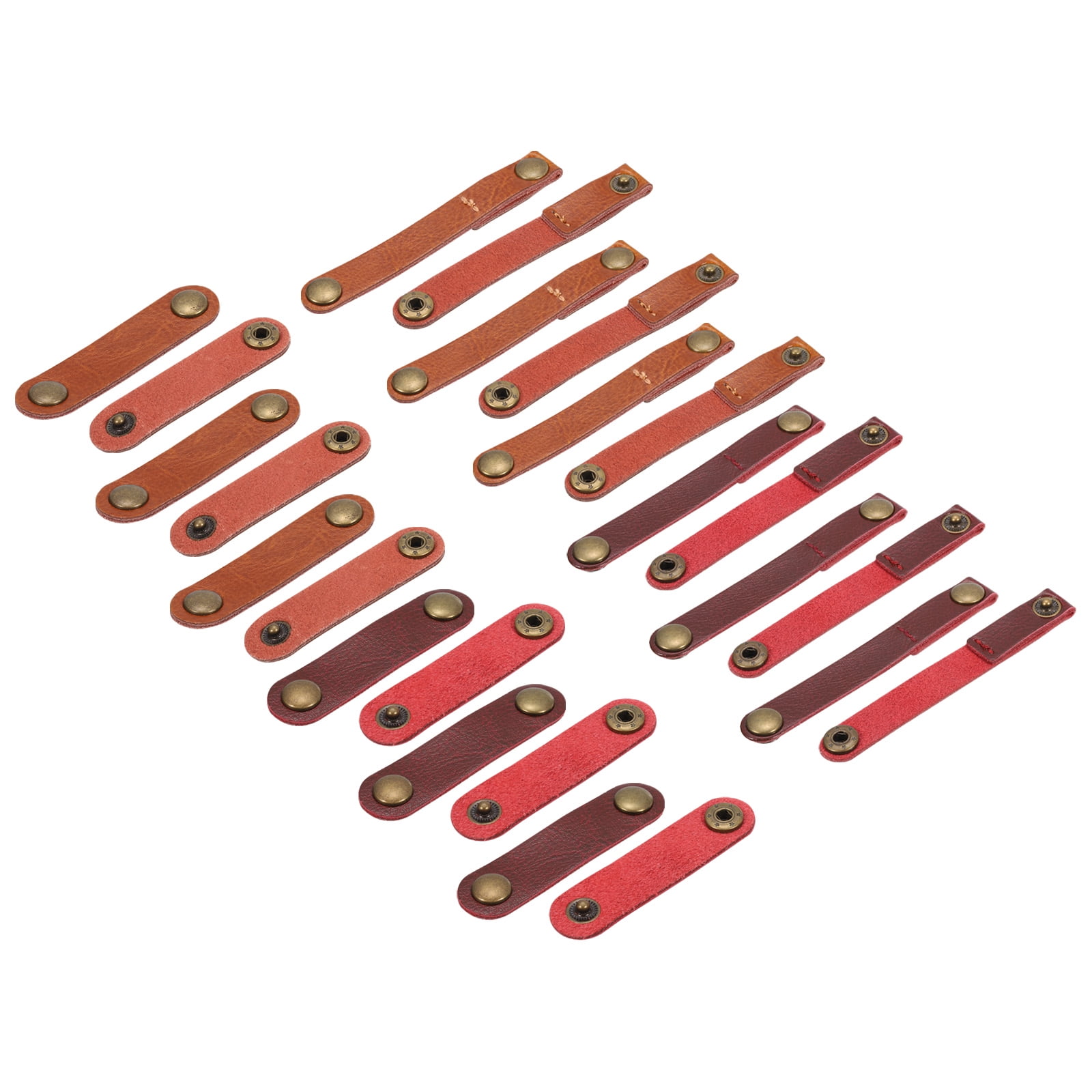 Leather Cable Straps Leather Cable Ties Leather Cord Organizer Light ...