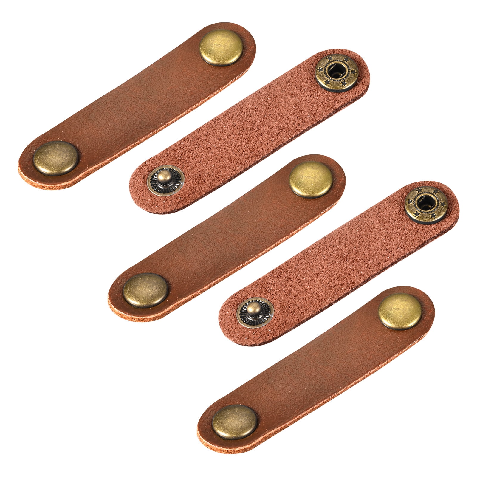 Leather Cable Tie Leather Cord Organizer 63x16mm Cable Straps Cable ...