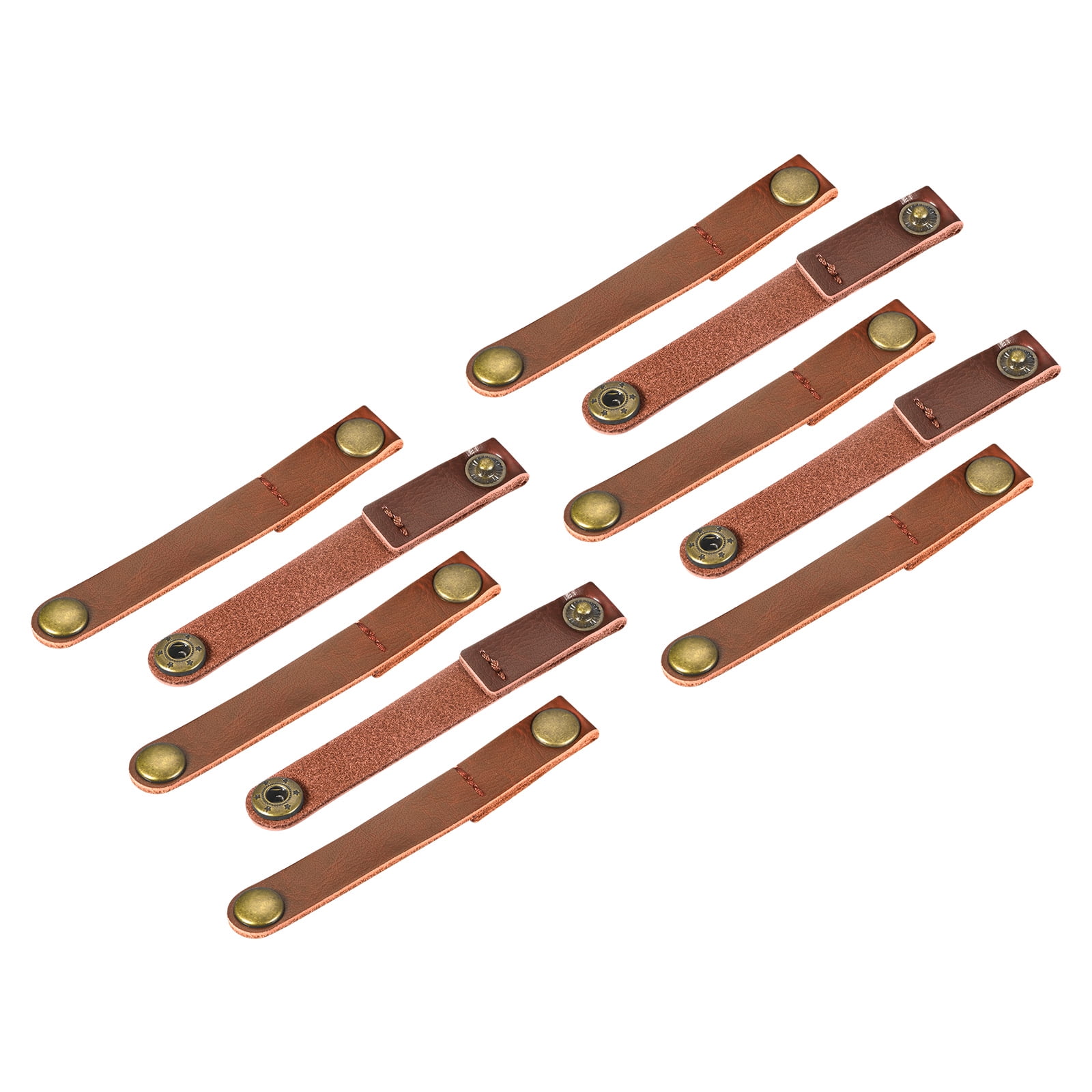 Leather Cable Tie Leather Cord Organizer 90x12mm Cable Straps Cable ...