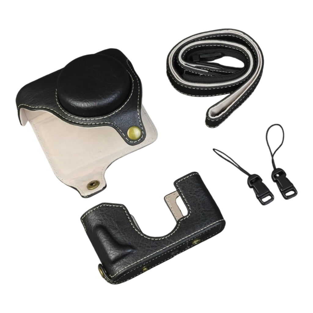 Leather Camera Housing Case Full Edges Protections Soft Interior ...
