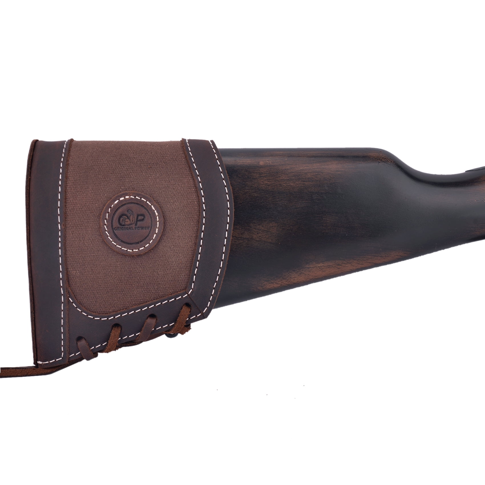 Leather Canvas Recoil Pad Shooting Gun Buttstock for Marlin,Winchester ...