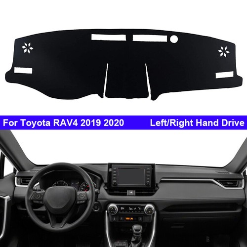 Leather Car Inner Dashboard DashMat Cover For Toyota RAV 4 2019 2020 ...