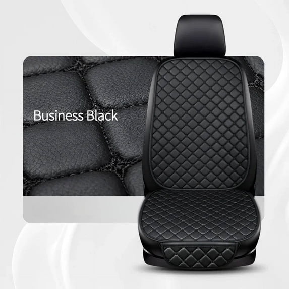 Leather Car Seat Covers Four Seasons Front/Rear Seat Protector Car Seat ...
