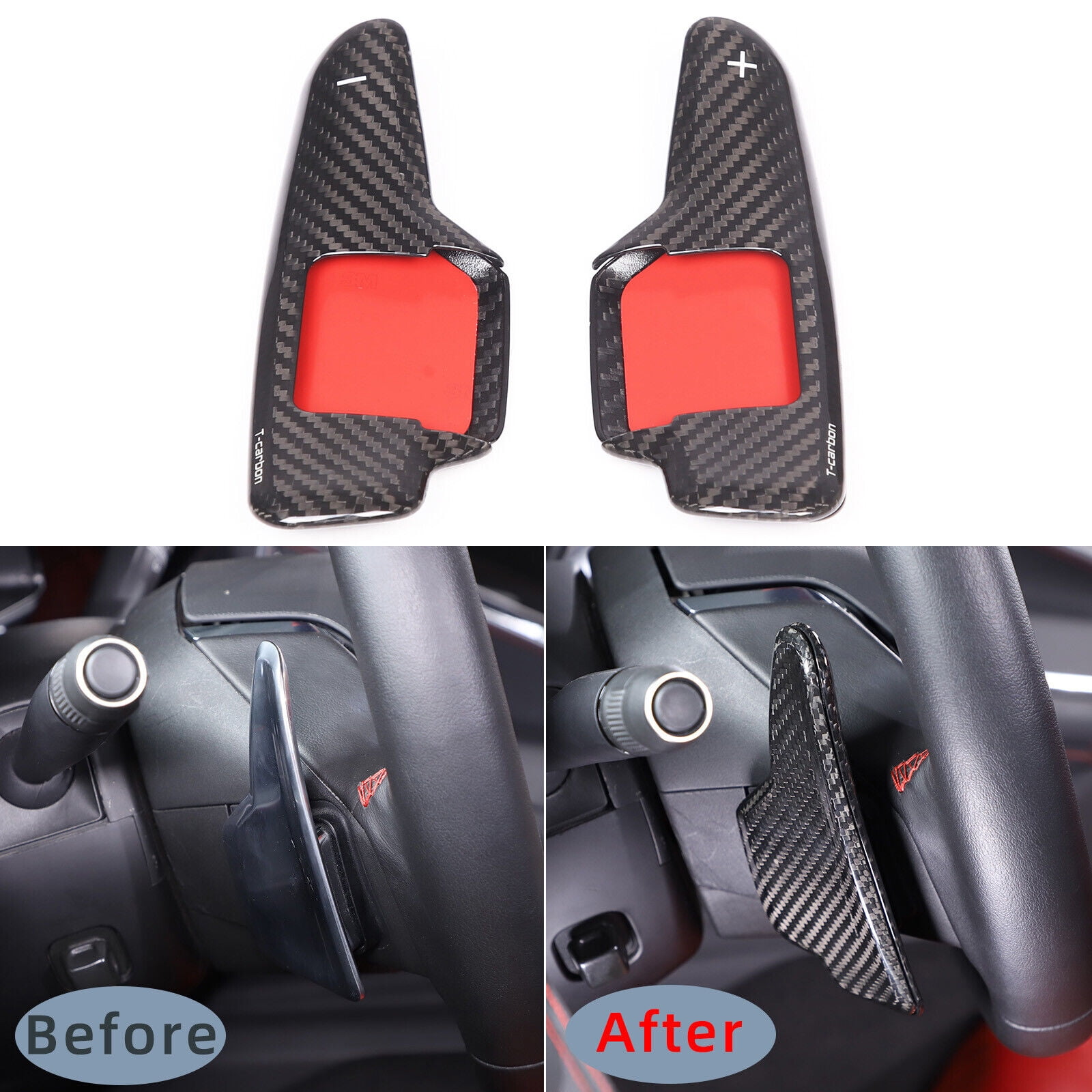 Leather Car Shift Knob Shifter Head for Manual Automatic Transmission ...