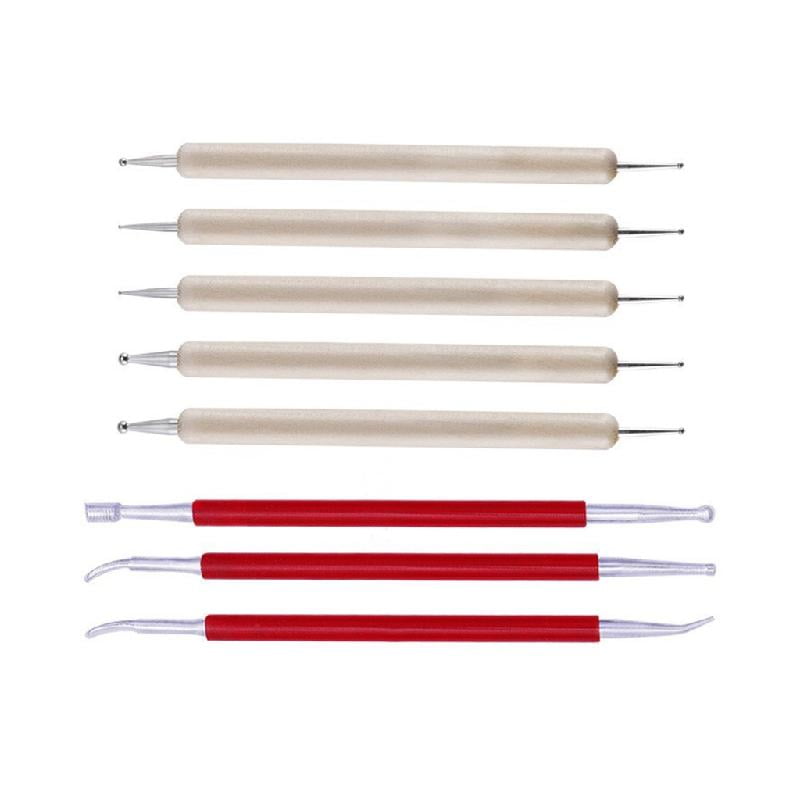 Leather Carving Embossing Tools DIY Leather Craft Stamps Set T Shape ...